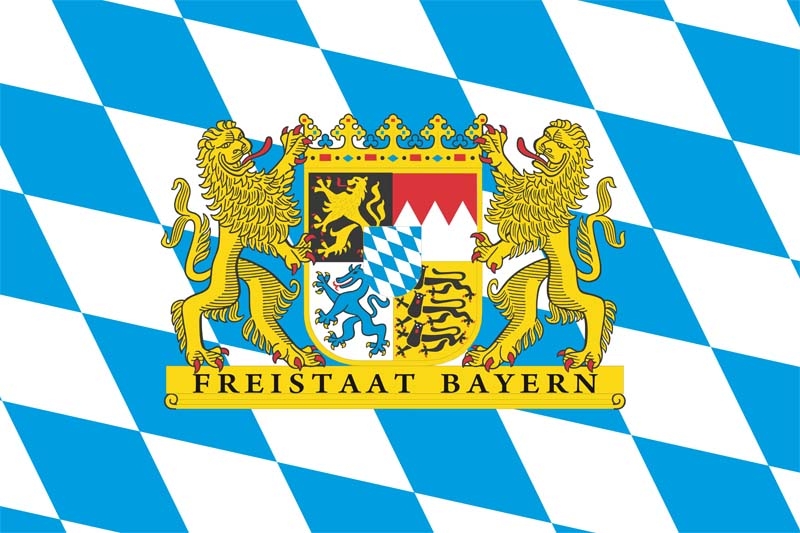 Bayern Freistaat Staatswappen Flagge 90x150 cm | Deutsche Bundesländer ... Bayern Freistaat Staatswappen Flagge 90x150 cm | Deutsche Bundesländer ...